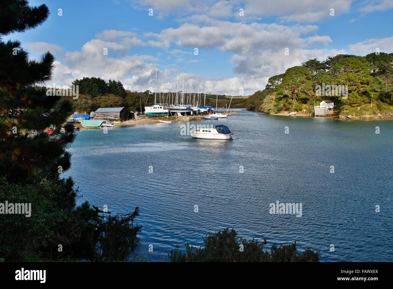 St Just in Roseland Cornwall; UK Stock Photo - Alamy