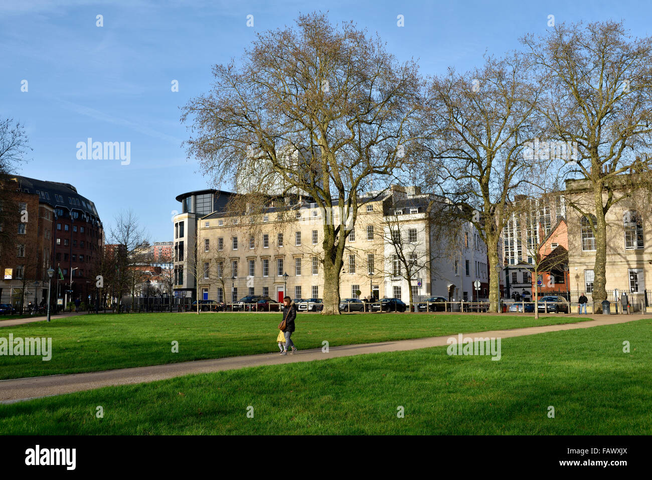 Queens Square Bristol Stock Photos & Queens Square Bristol Stock Images ...