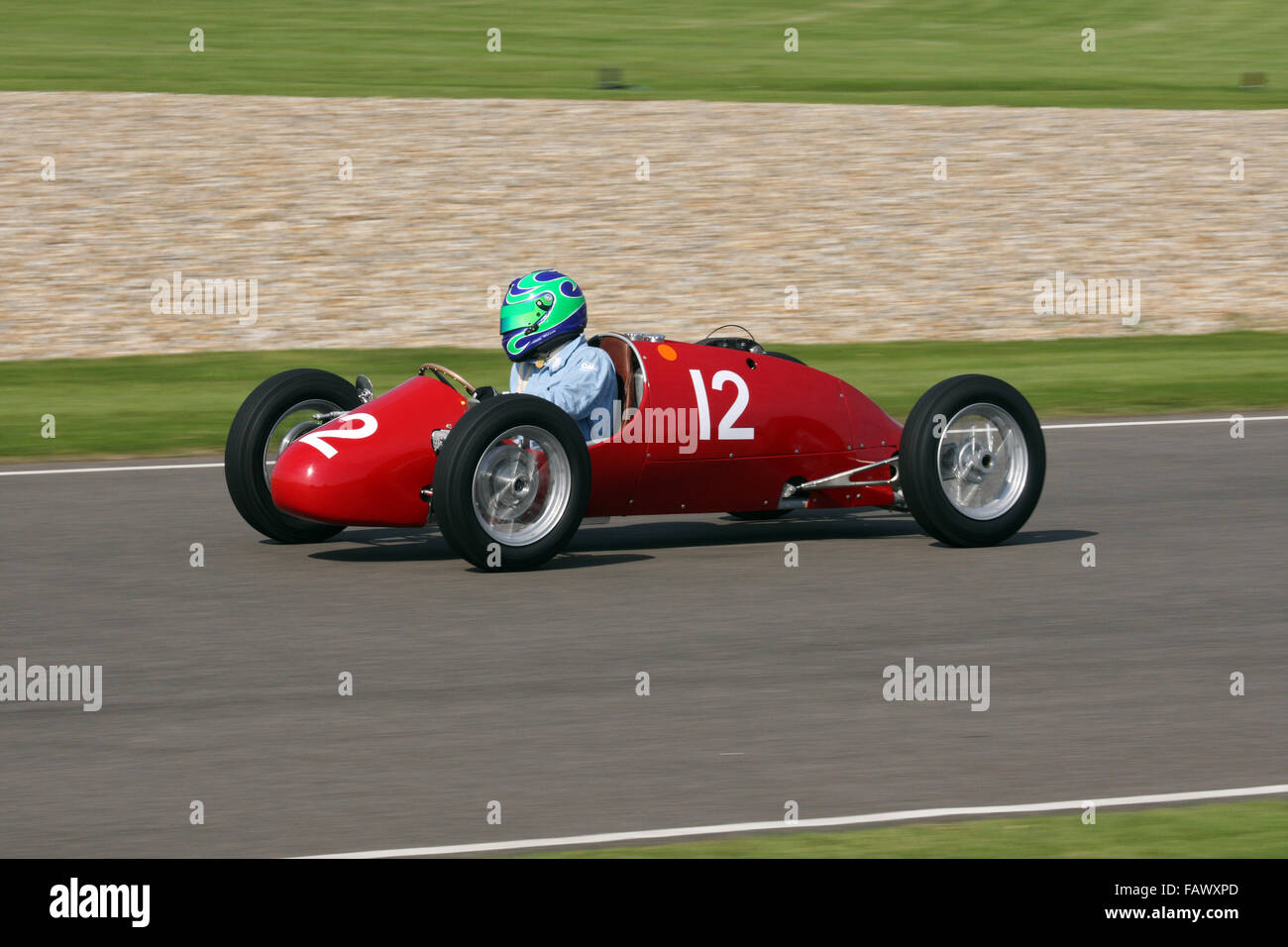 Sam Wilson racing a Kieft-Norton CK52 500cc Formula Three car at ...
