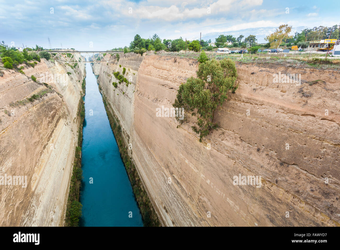 Corinth canal; Corinth, Greece Stock Photo - Alamy