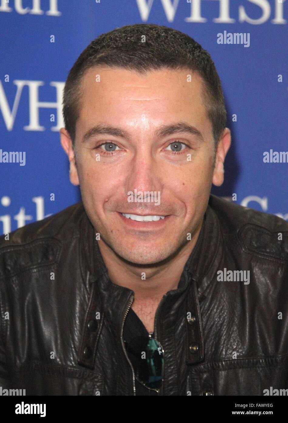 Celebrity chef Gino D'Acampo signs copies of his latest cook book 'Gino ...