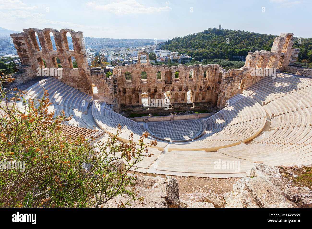 Amphitheatre of Herodeion; Athens, Greece Stock Photo - Alamy