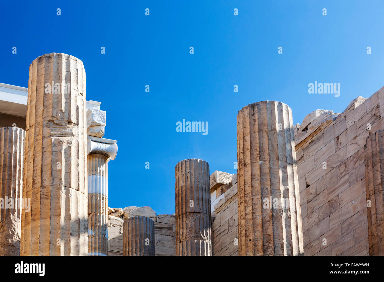Antiquities of athens acropolis hi-res stock photography and images - Alamy