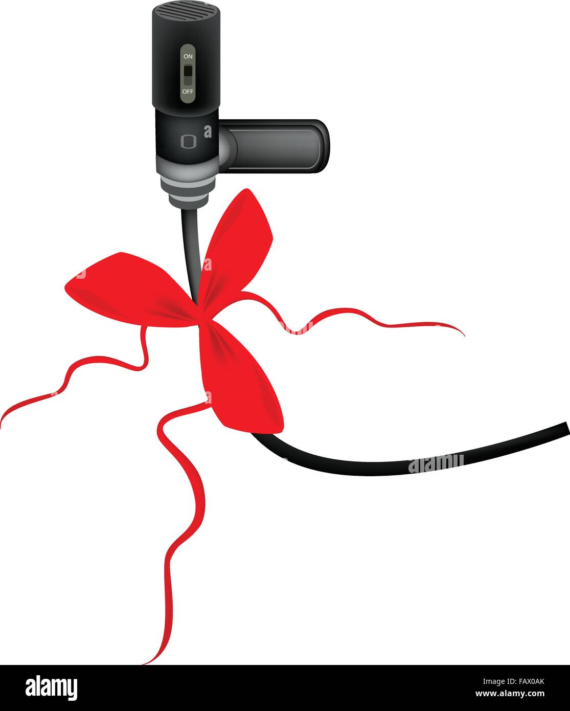 Microphone in modern conference Cut Out Stock Images & Pictures - Alamy