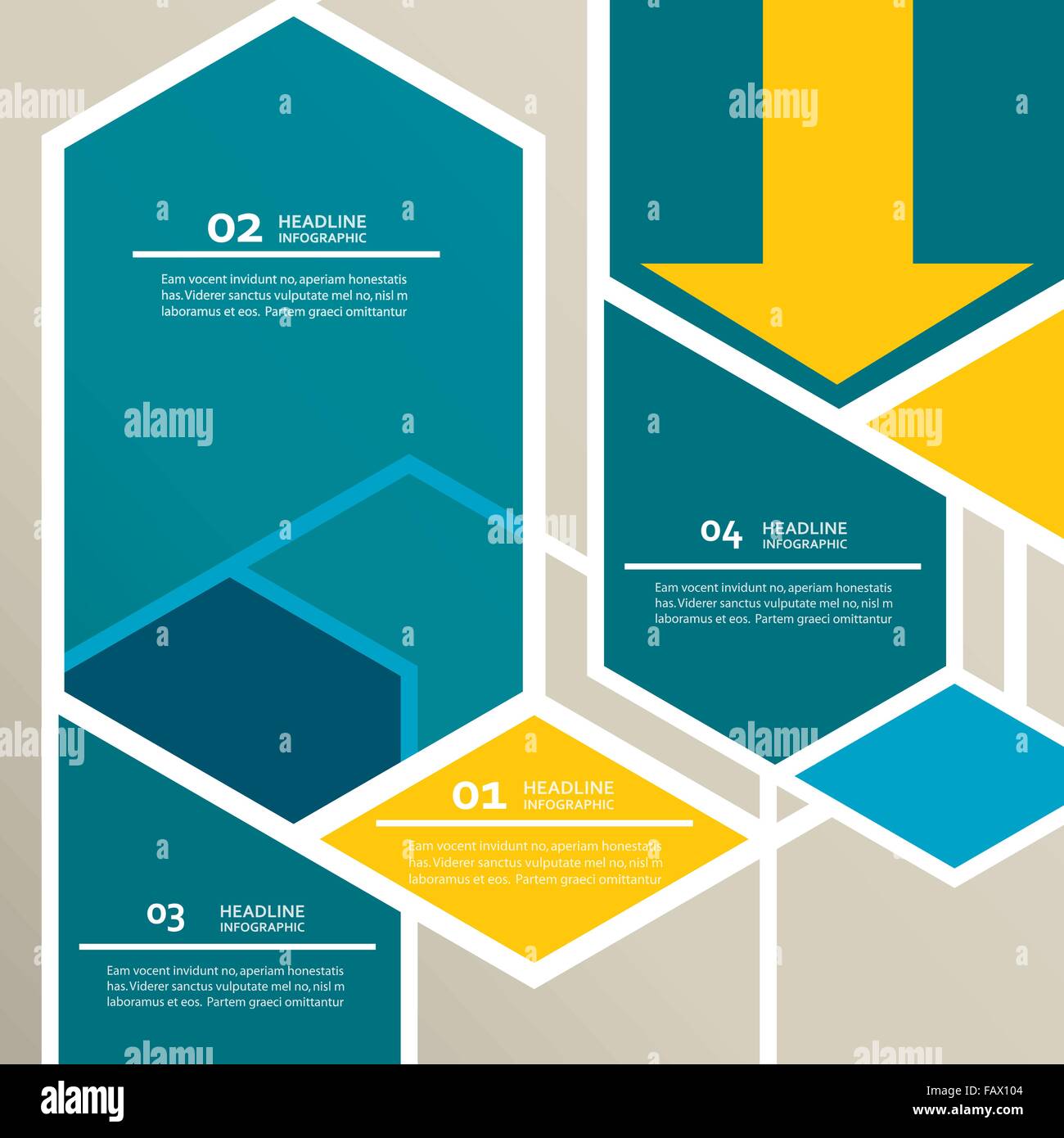 Hexagon chart hi-res stock photography and images - Alamy