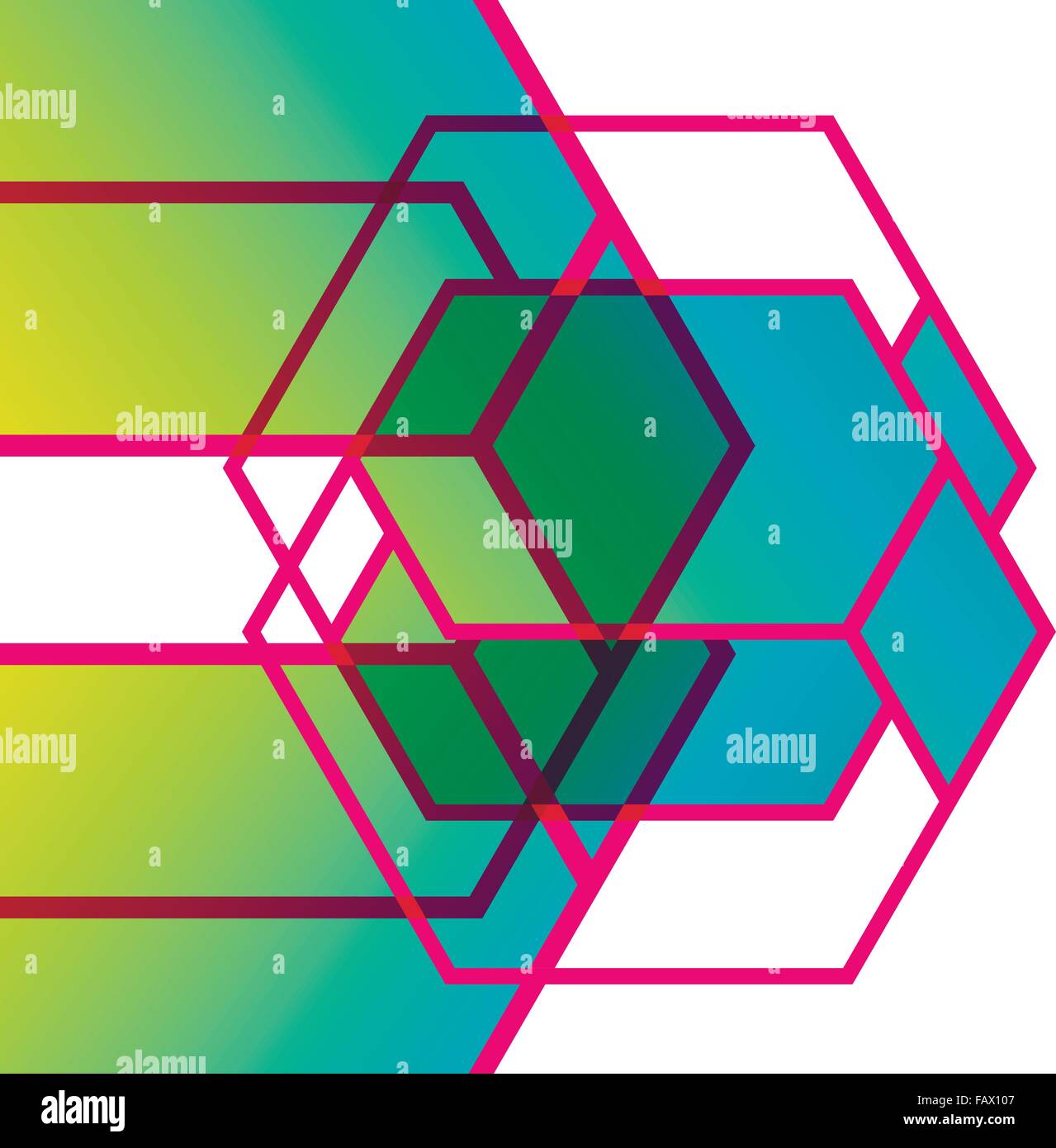 Hexagon chart hi-res stock photography and images - Alamy