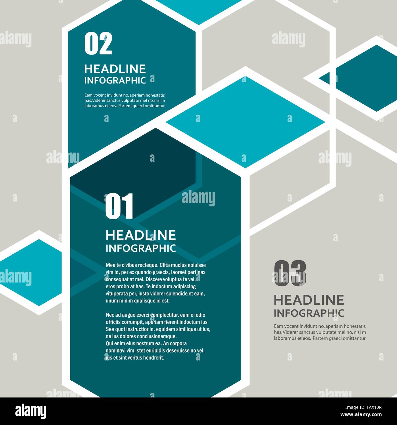 Hexagon Poster Design