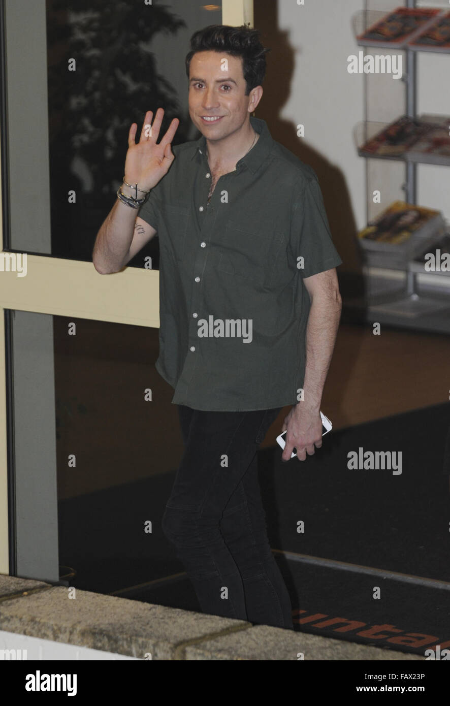 'X Factor' judges, presenters and contestants seen leaving the studios ...