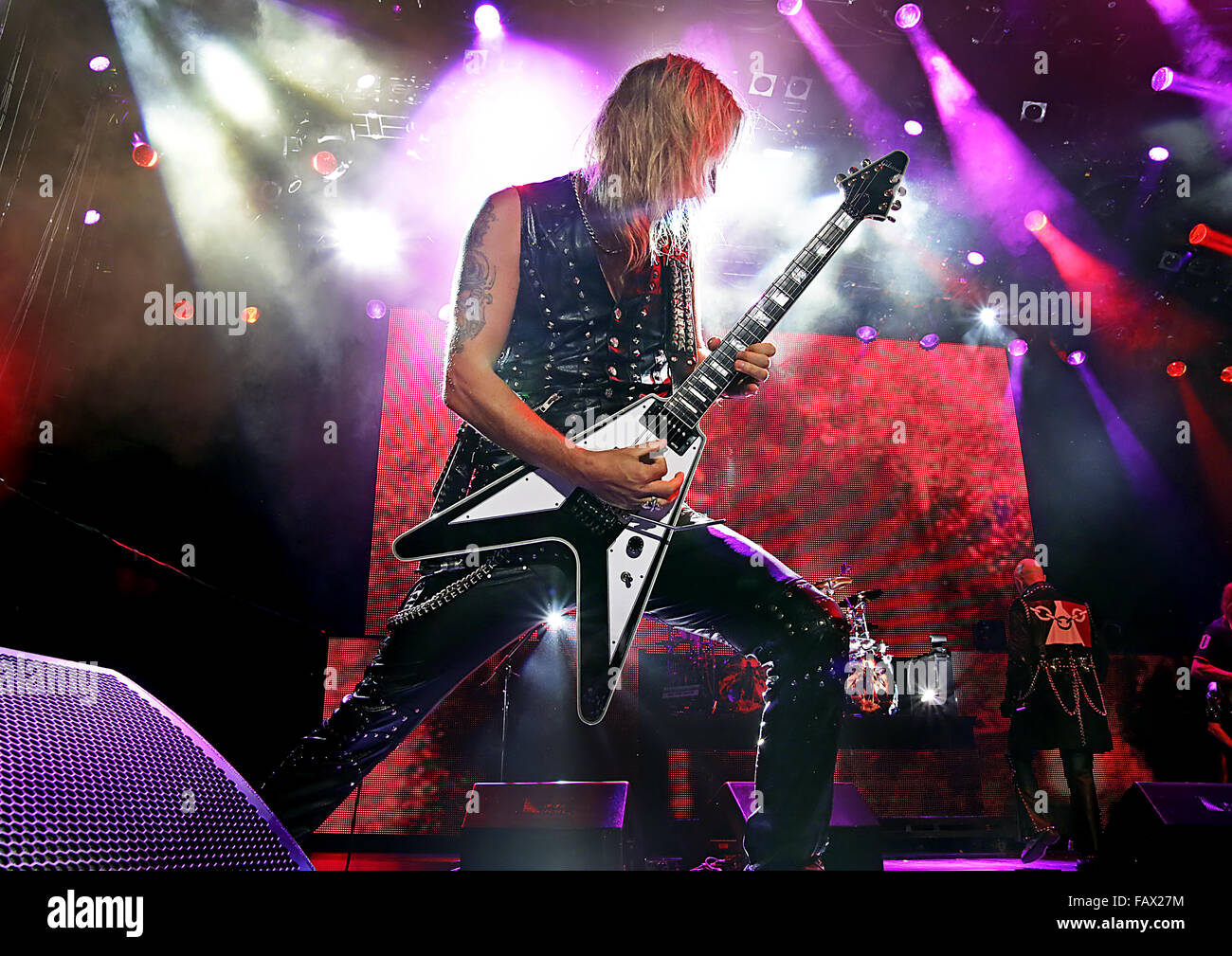 Judas Priest performing on their 'Redeemer of Souls World Tour' at ...