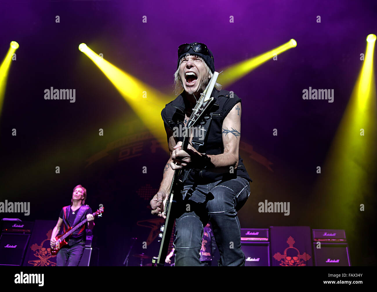 Michael Schenker Group performing at Manchester O2 Apollo Featuring ...