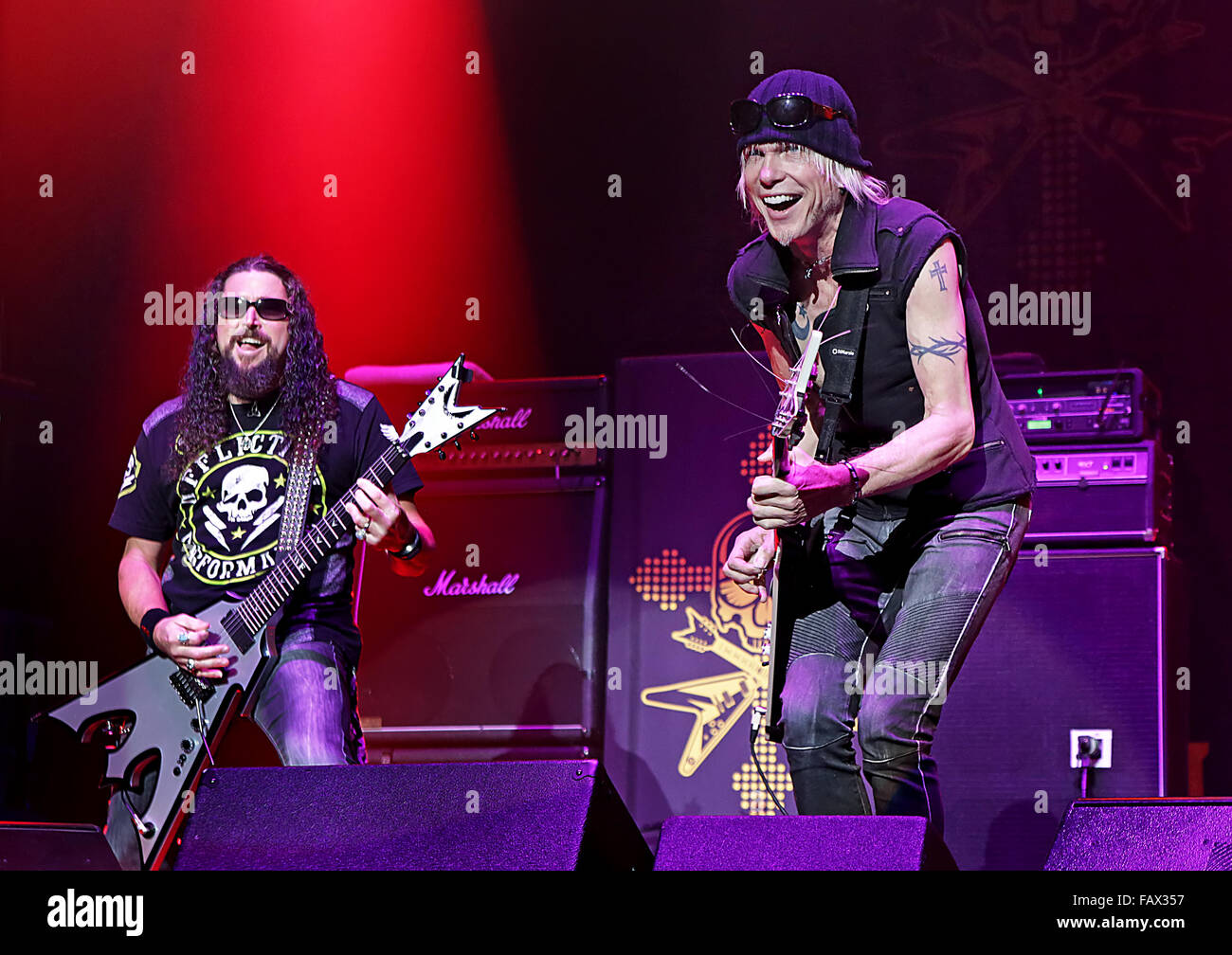 Michael Schenker Group performing at Manchester O2 Apollo Featuring ...