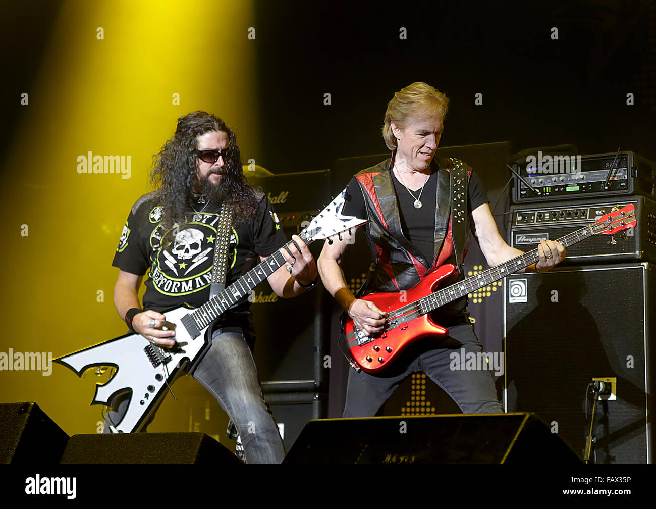 Michael Schenker Group performing at Manchester O2 Apollo Featuring ...