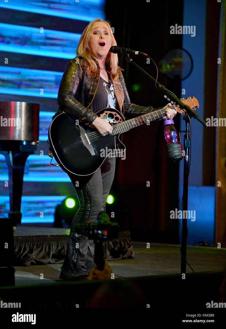 Melissa Etheridge performing at Fontainebleau Hotel Miami Beach ...