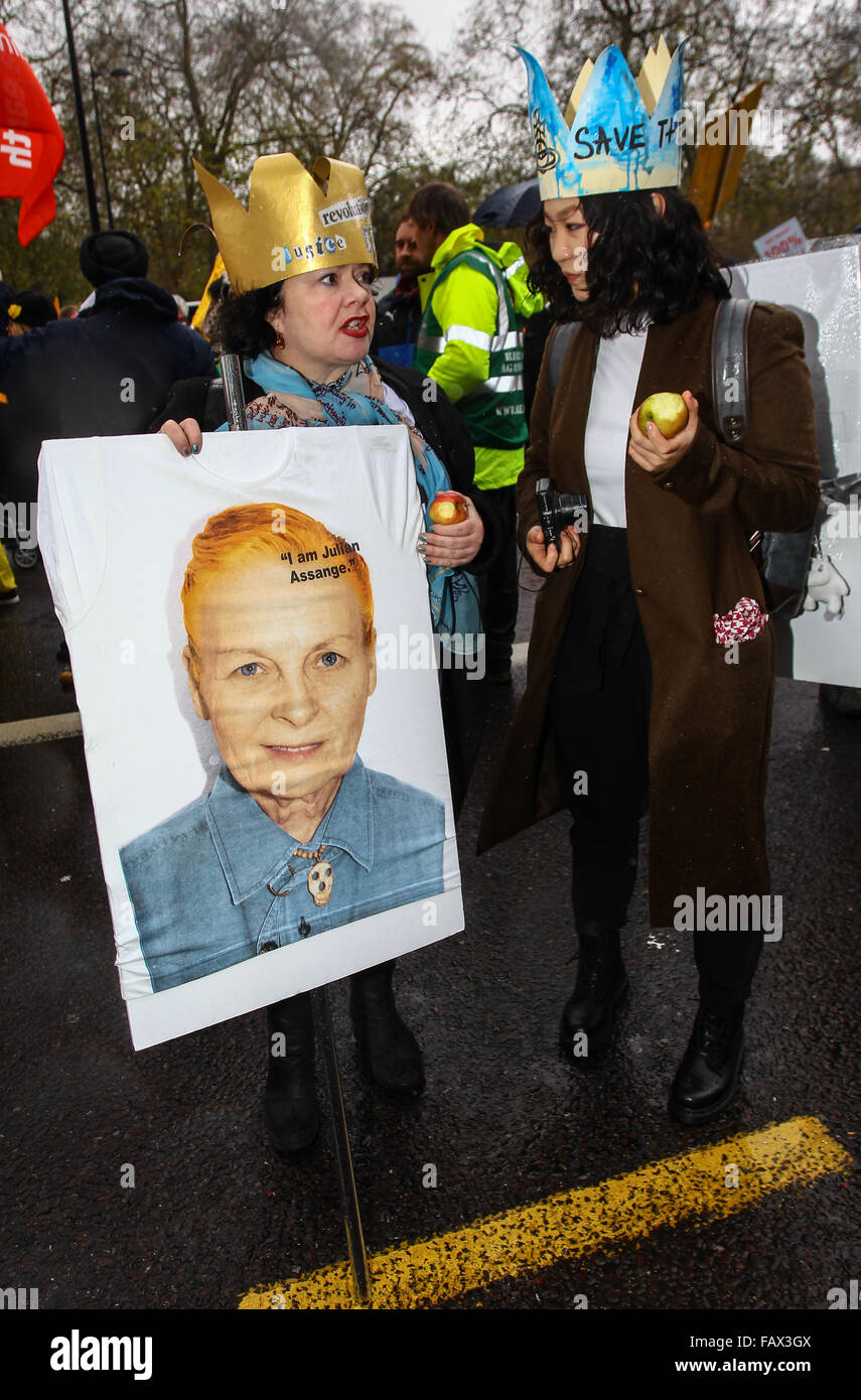 Climate March London Featuring: Atmosphere Where: London, United ...