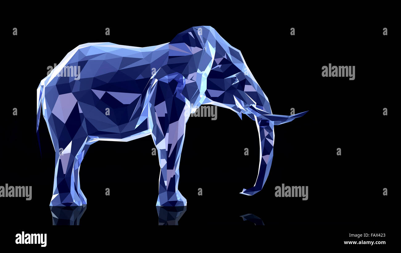 3d render abstract geometric shape hi-res stock photography and images ...