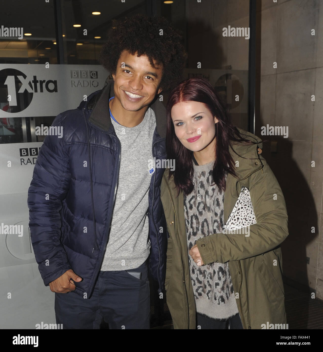 Celebrities at BBC Radio 1 Featuring: Lindsey Russell Radzi ...