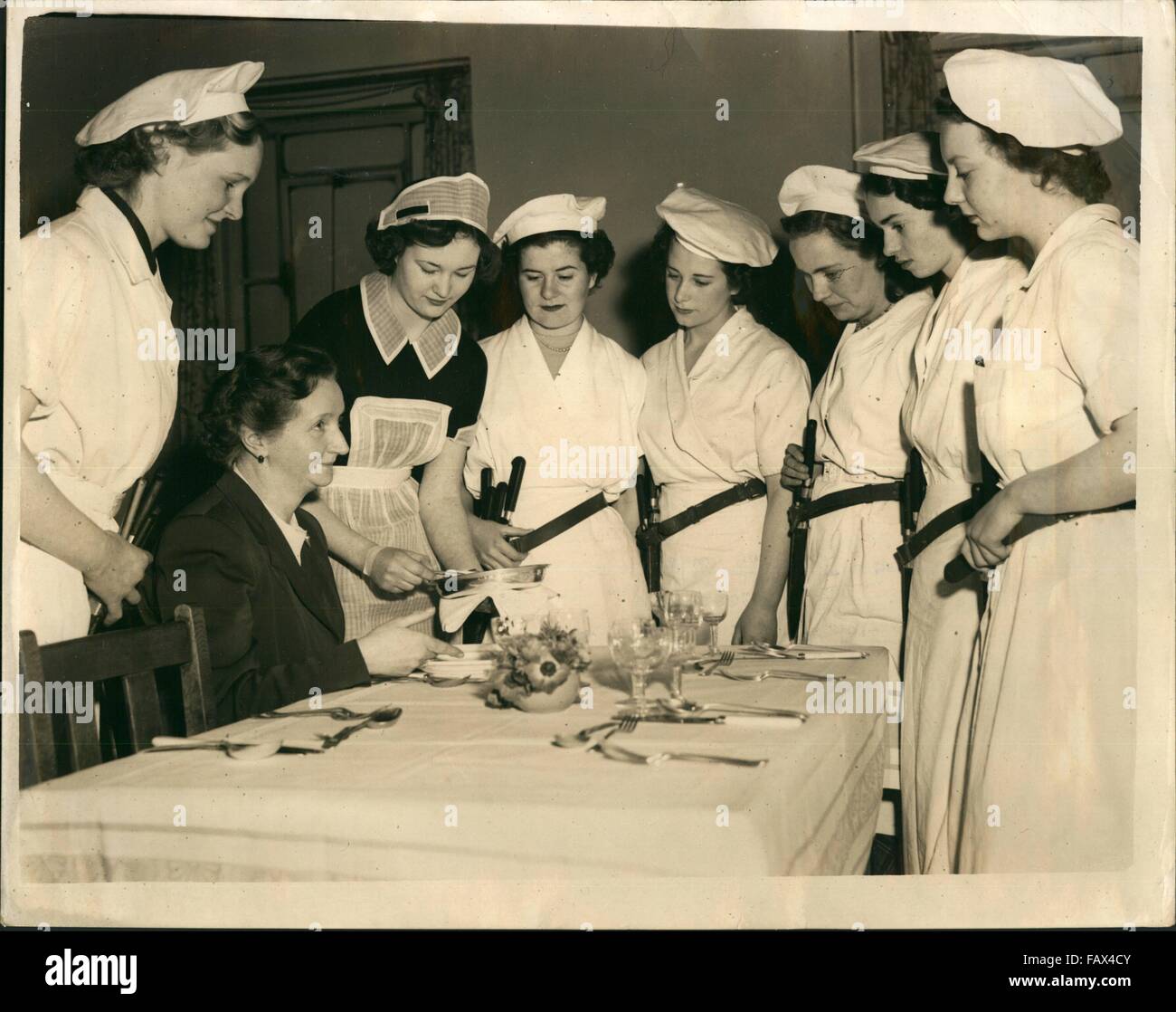 1945 - Chance Of A Lifetime Fort Seven Girls: Seven girls practicing ...