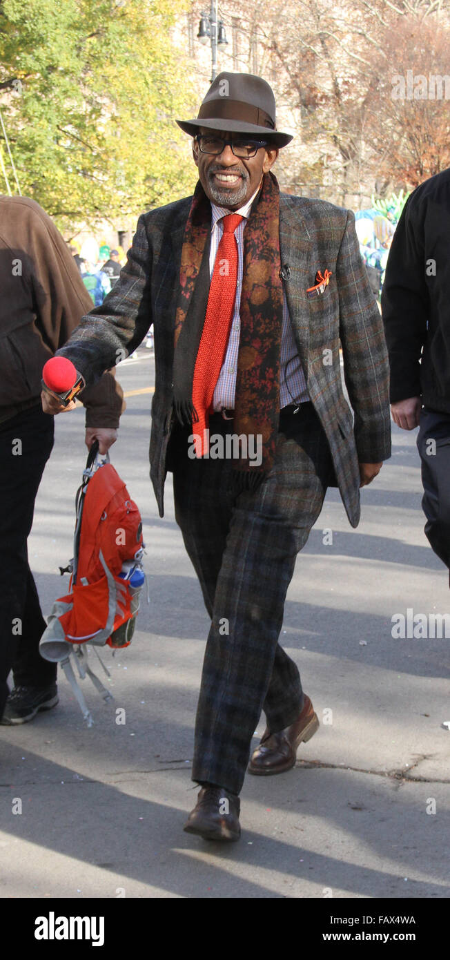 89th Annual Macy's Thanksgiving Day Parade Featuring: Al Roker Where ...