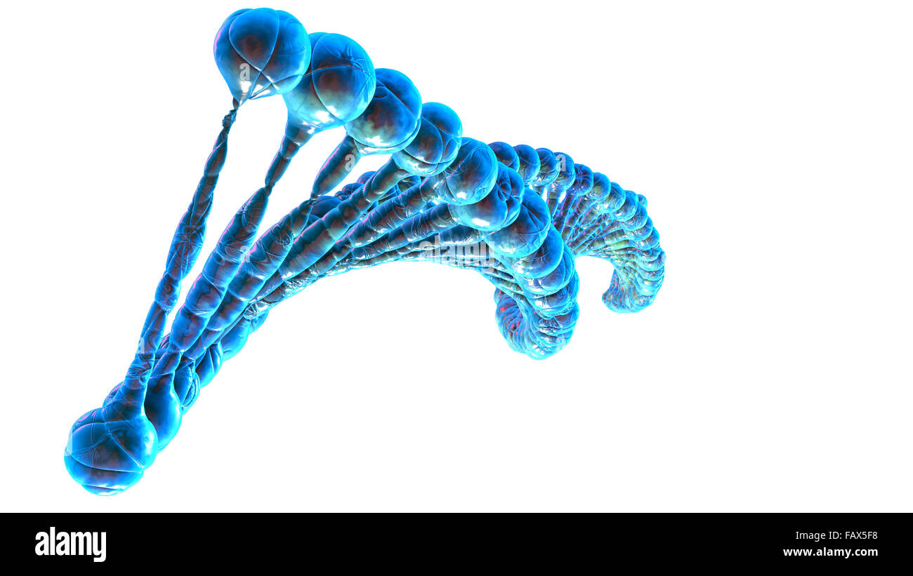 High resolution 3d render of human dna string Stock Photo - Alamy