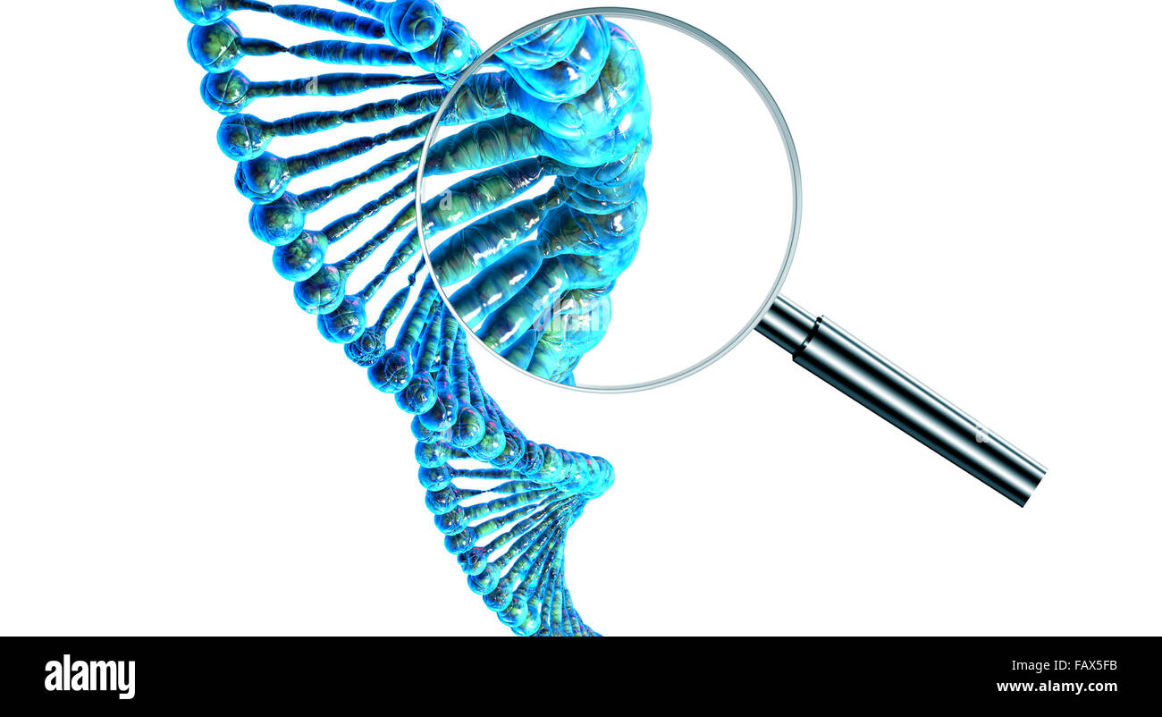 High resolution 3d render of human dna string Stock Photo - Alamy