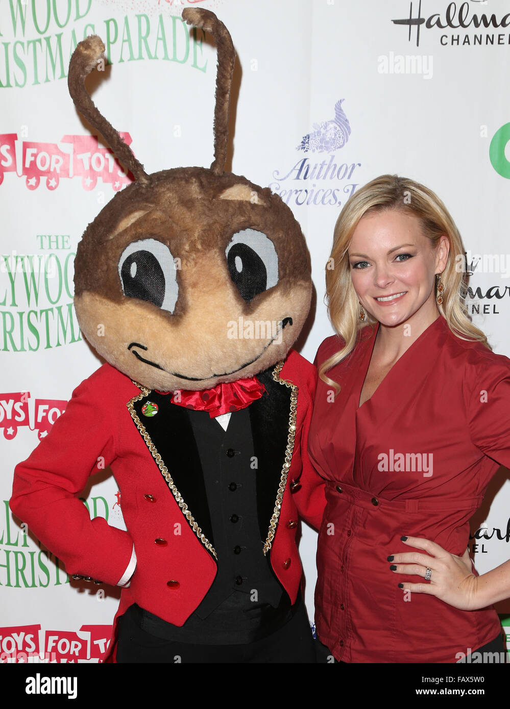 2015 Hollywood Christmas Parade Featuring: Cri Cri, Martha Madison ...