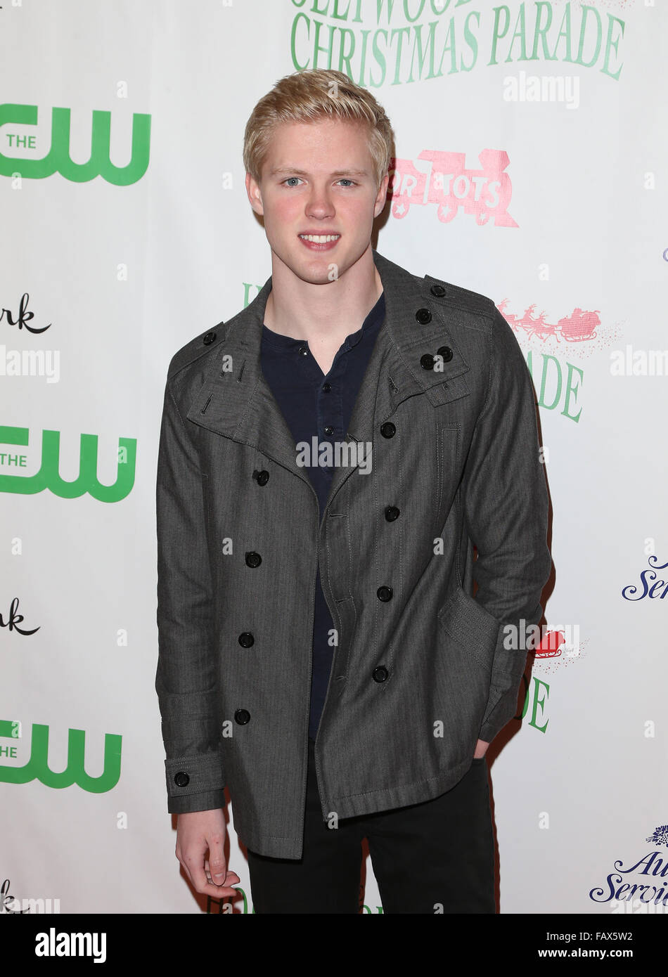 2015 Hollywood Christmas Parade Featuring: Ryan Cargill Where ...