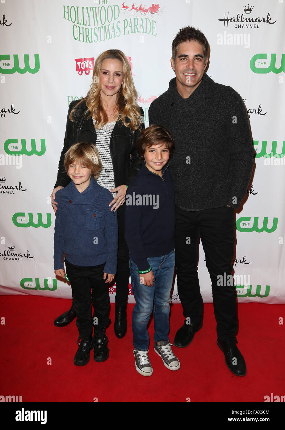 2015 Hollywood Christmas Parade Featuring: Jenna Gering, Galen Gering ...