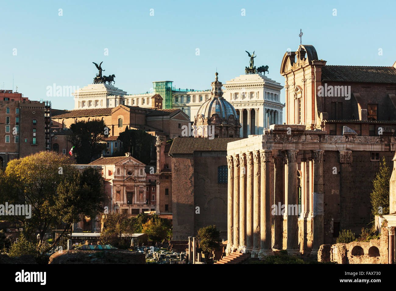 Roman Forum; Rome, Italy Stock Photo - Alamy