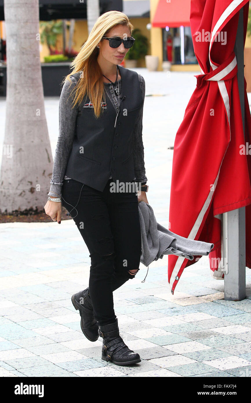 Vanessa Rousso of Big Brother 17, arrives on the set of Poker Night In ...