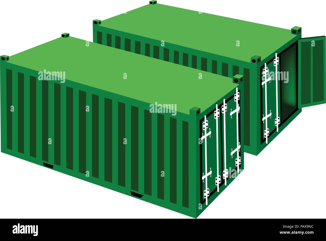 Shipping Container Clipart
