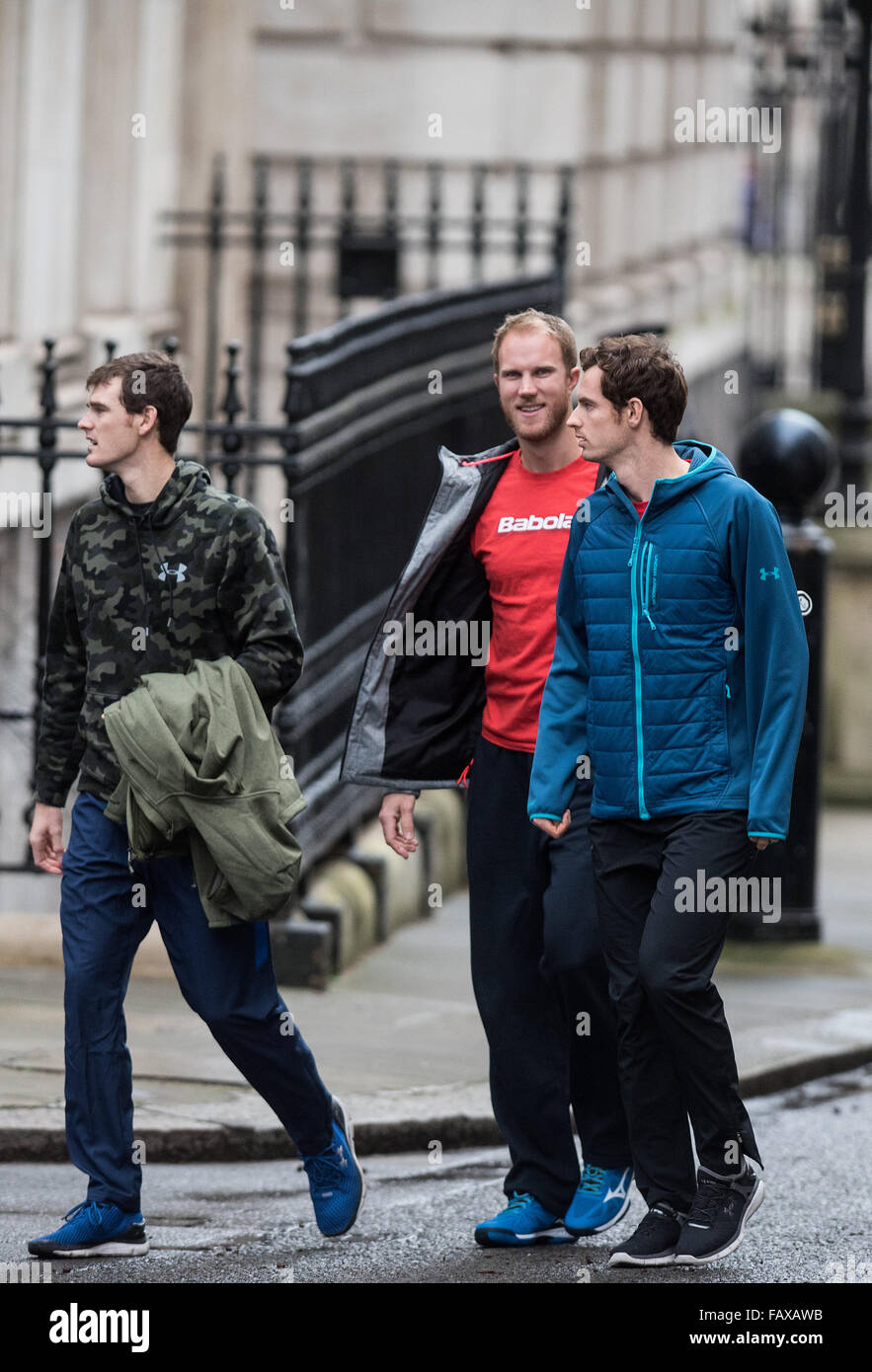 David Cup Winners at 10 Downing Street Featuring: Jamie Murray, Andy ...