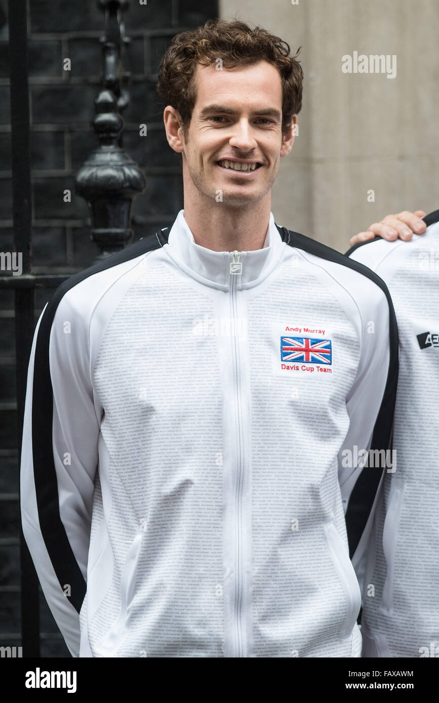 David Cup Winners at 10 Downing Street Featuring: Andy Murray Where ...