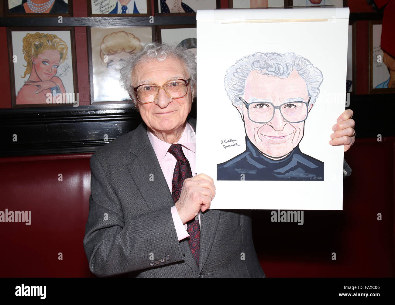 Portrait unveiling honoring Tony winning composer Sheldon Harnick at ...