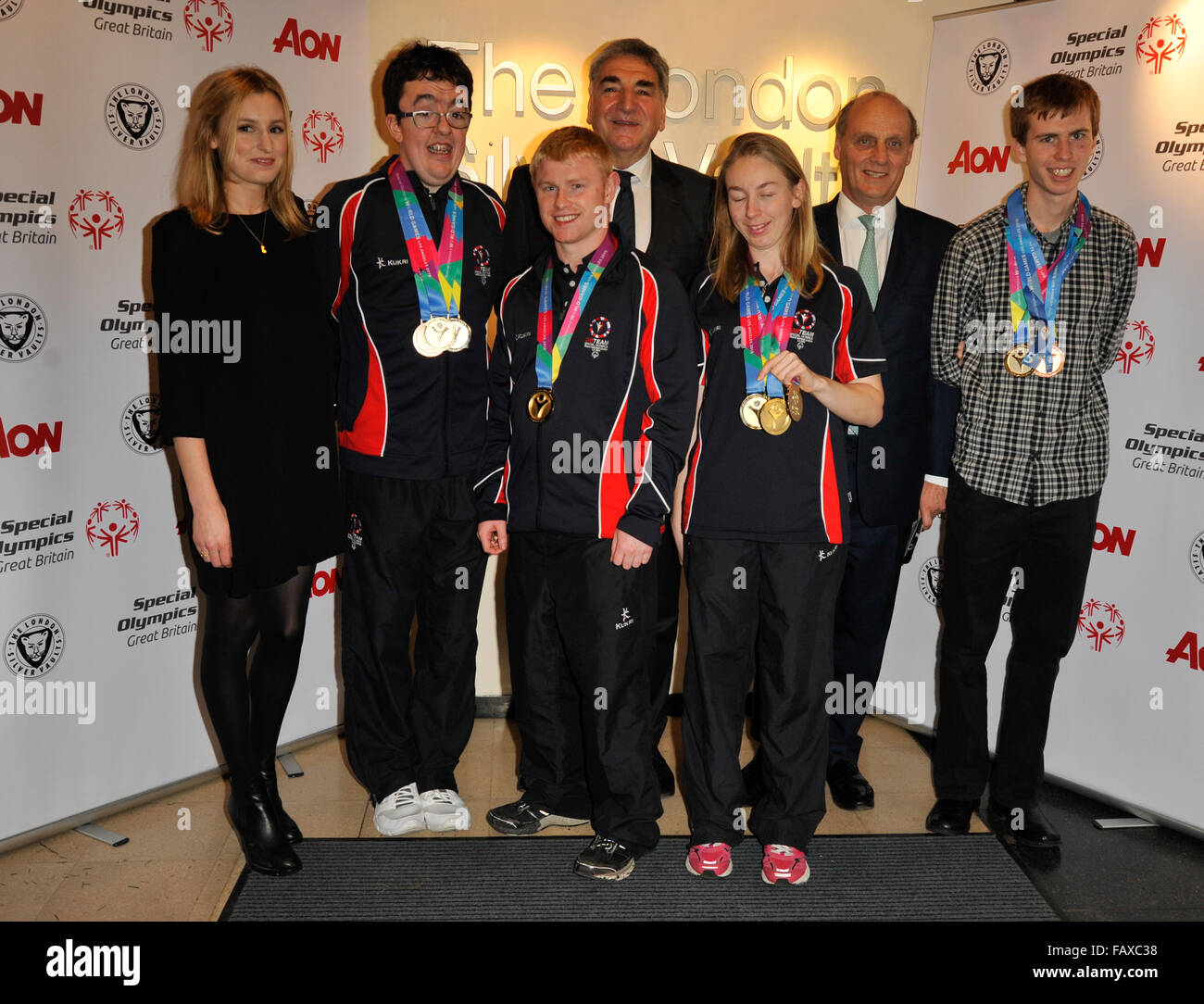 Cast members from Downton Abbey attend an event with Team GB Special ...