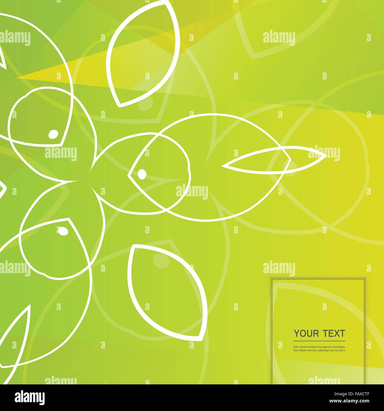 Vector abstract floral design Stock Vector Image & Art - Alamy