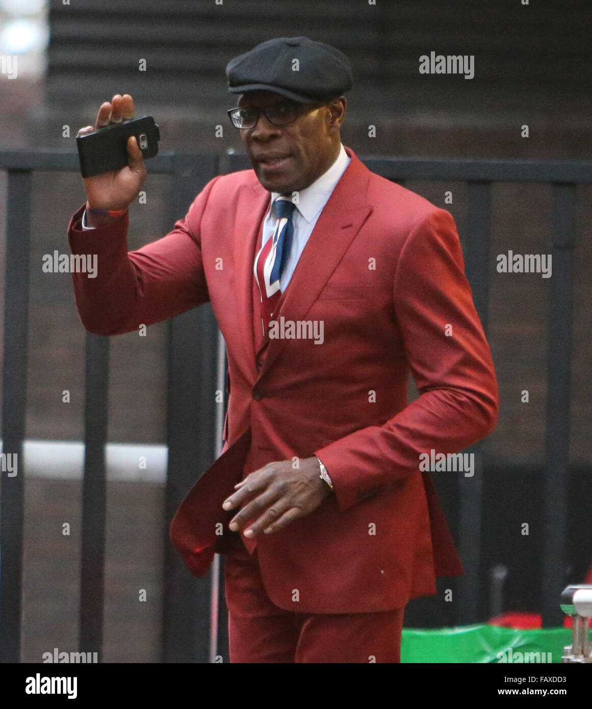 Frank Bruno outside ITV Studios Featuring: Frank Bruno Where: London ...