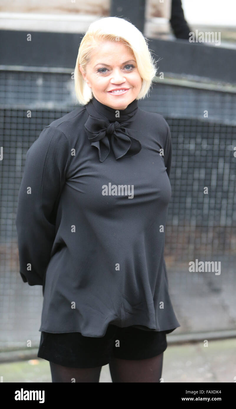 Daniella Westbrook outside ITV Studios Featuring: Daniella Westbrook ...