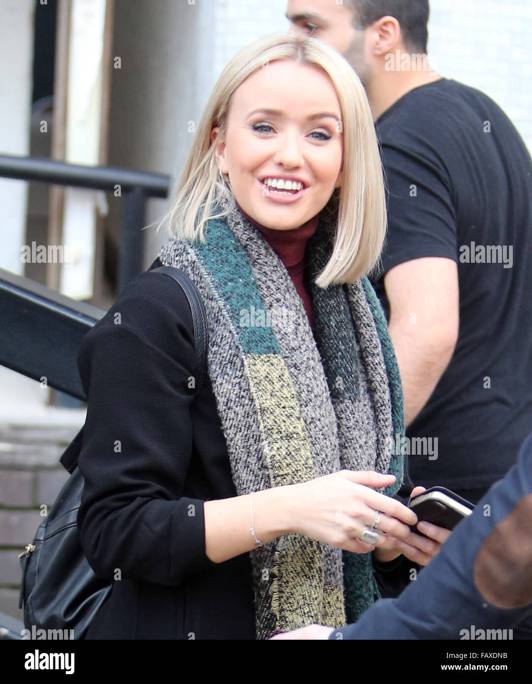 Sammy Winward outside ITV Studios Featuring: Sammy Winward Where ...