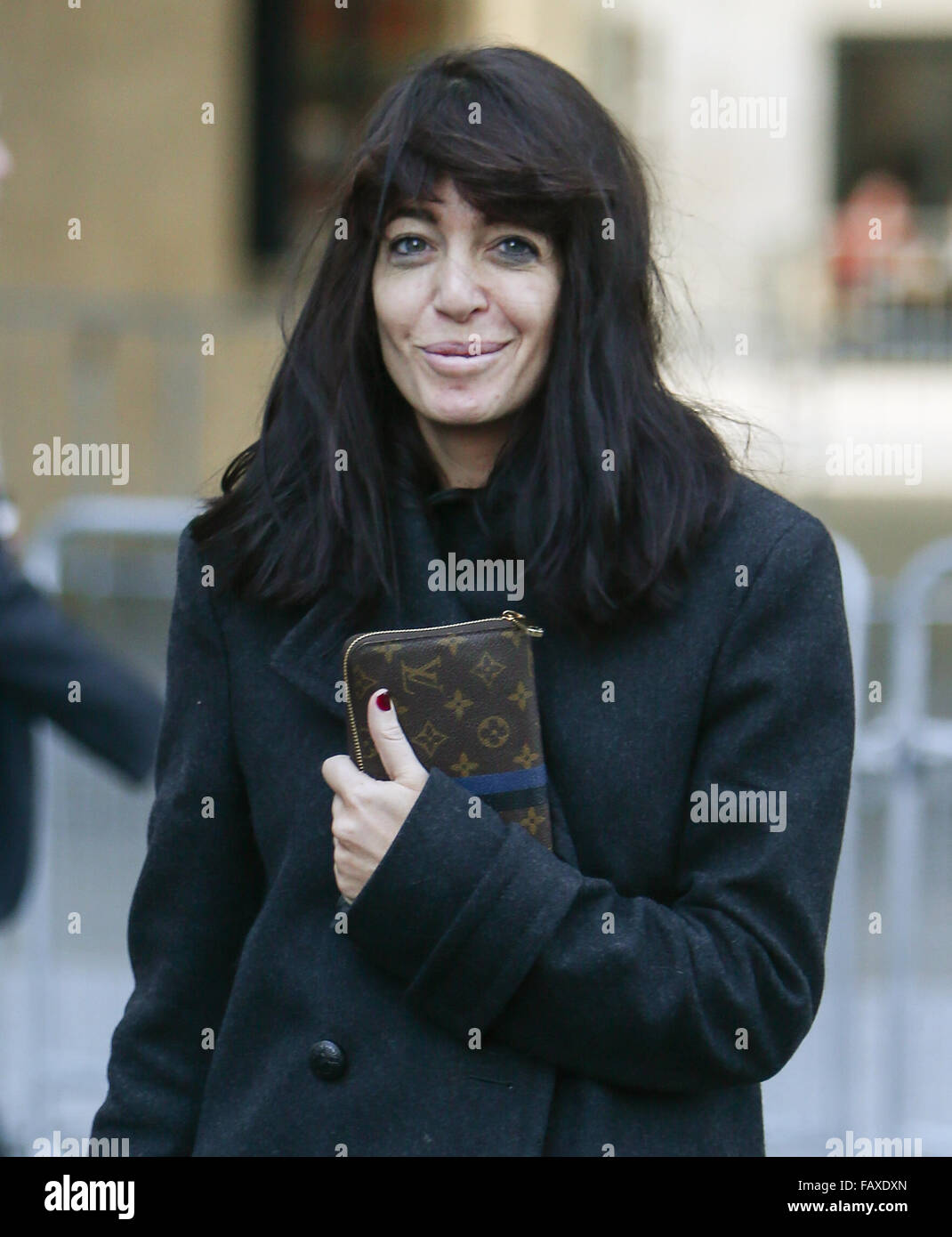 Celebrities at BBC Broadcasting House Featuring: Claudia Winkleman ...