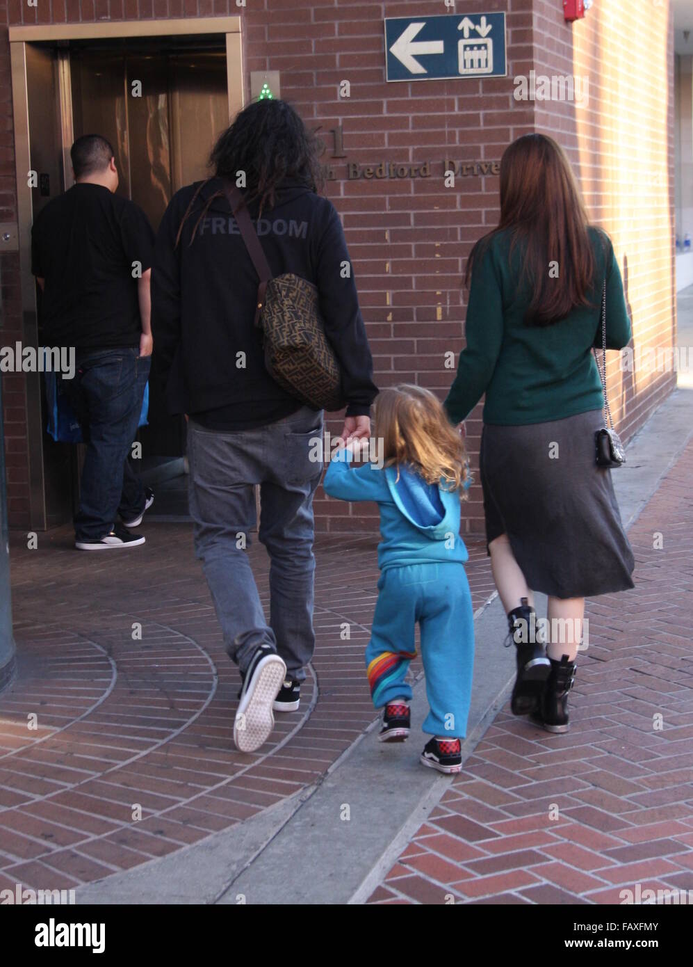 Korn guitarist james shaffer out and about with family featuring hi-res ...