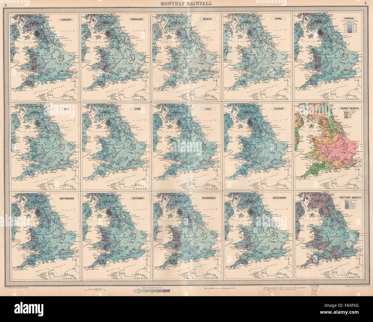 Map of britain 1939 hi-res stock photography and images - Alamy