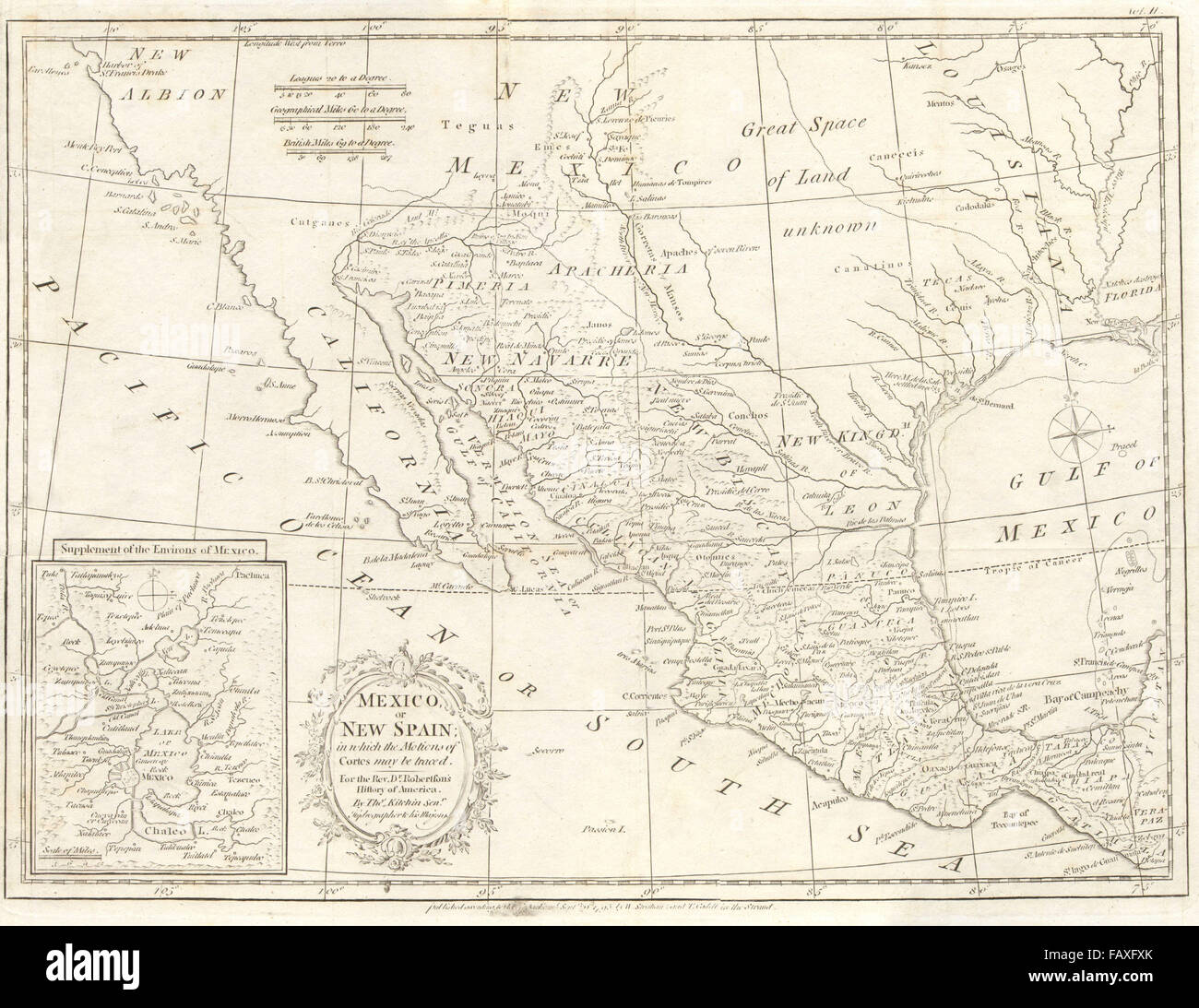 MEXICO/NEW SPAIN. 'Tecas' tribe & de la Salle's French colony in Texas ...
