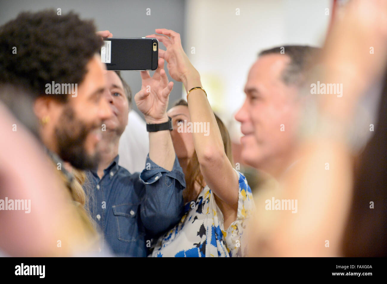 Art Basel Miami Beach - VIP preview at the Miami Beach Convention ...