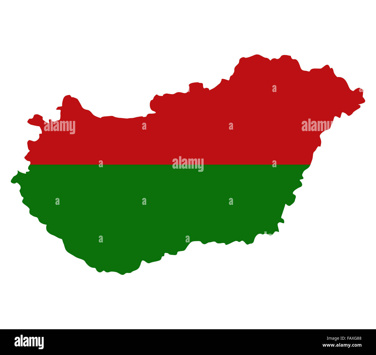 Retro hungary map Cut Out Stock Images & Pictures - Alamy