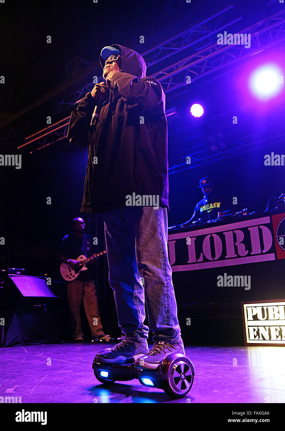 Public Enemy Performing at Liverpool O2 Academy Featuring: Flavor Flav ...