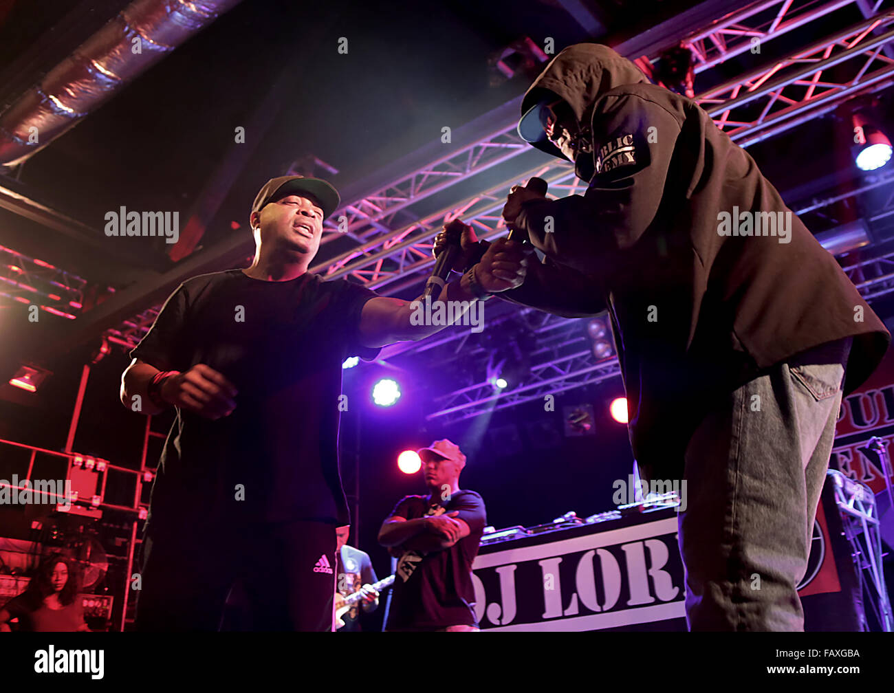 Public Enemy Performing at Liverpool O2 Academy Featuring: Flavor Flav ...