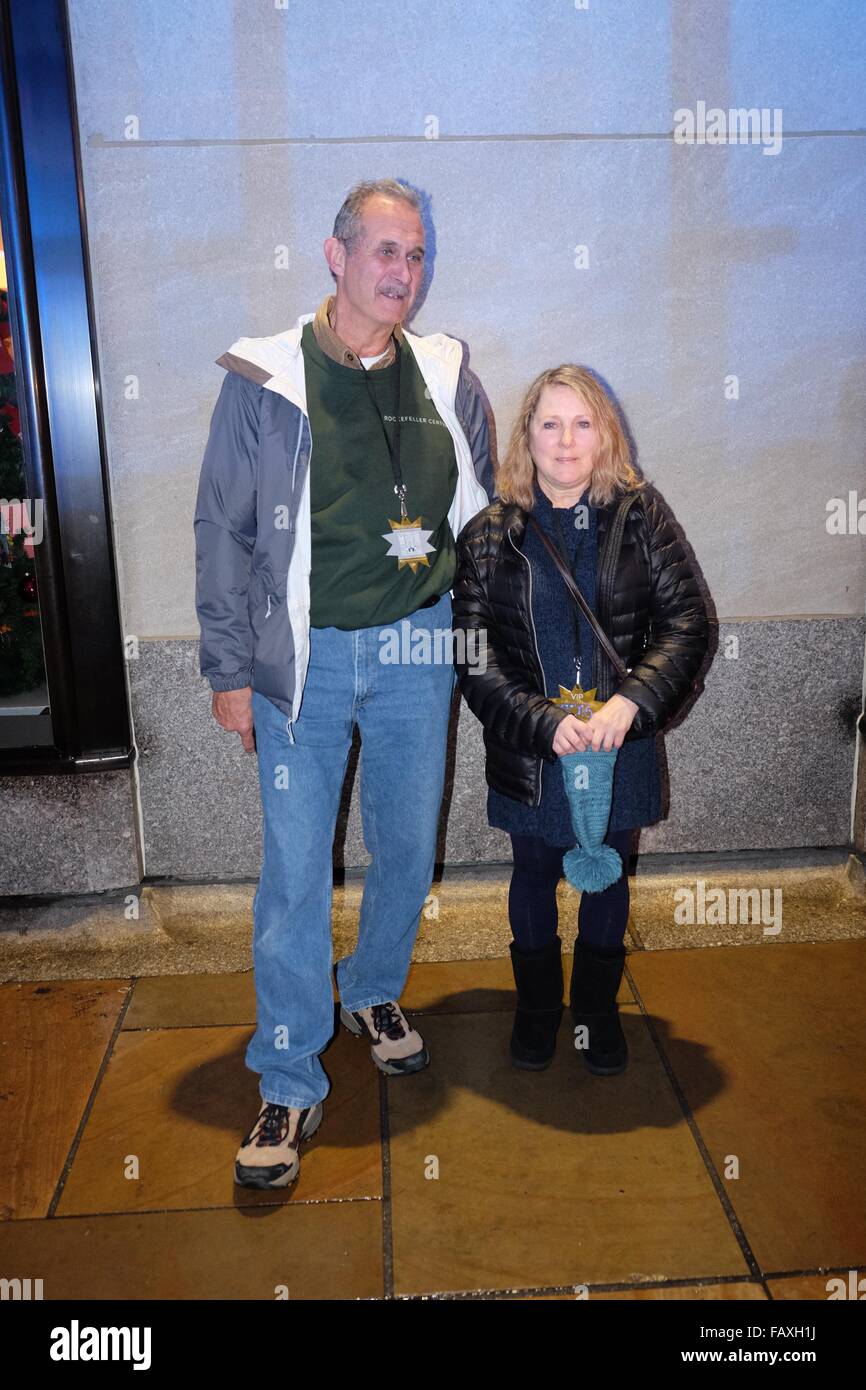 2015 Tree Lighting at Rockefeller Center Featuring: Mayor Deblasio ...