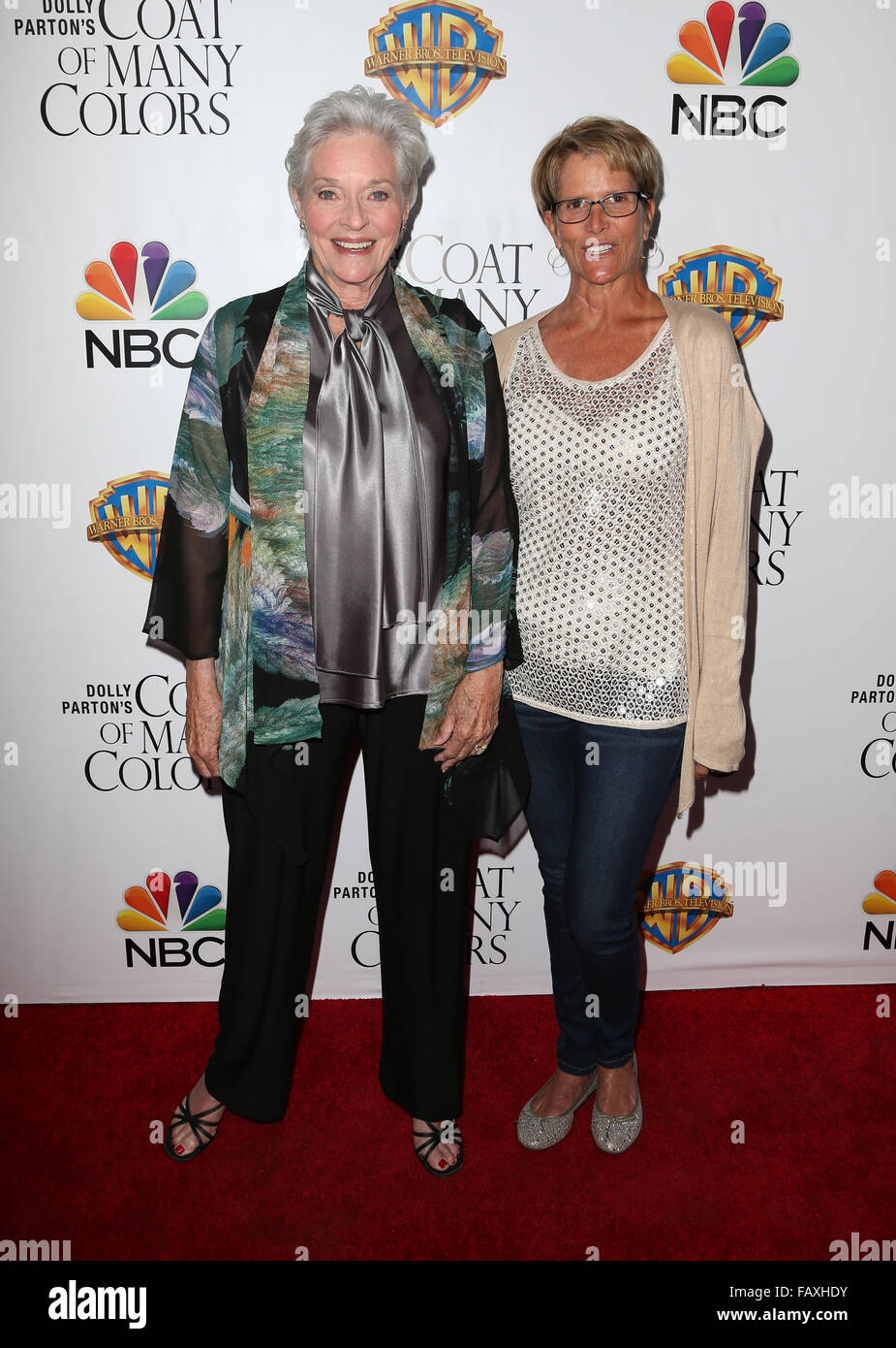 Stars and producers of “Coat of Many Colors” Featuring: Lee Meriwether ...