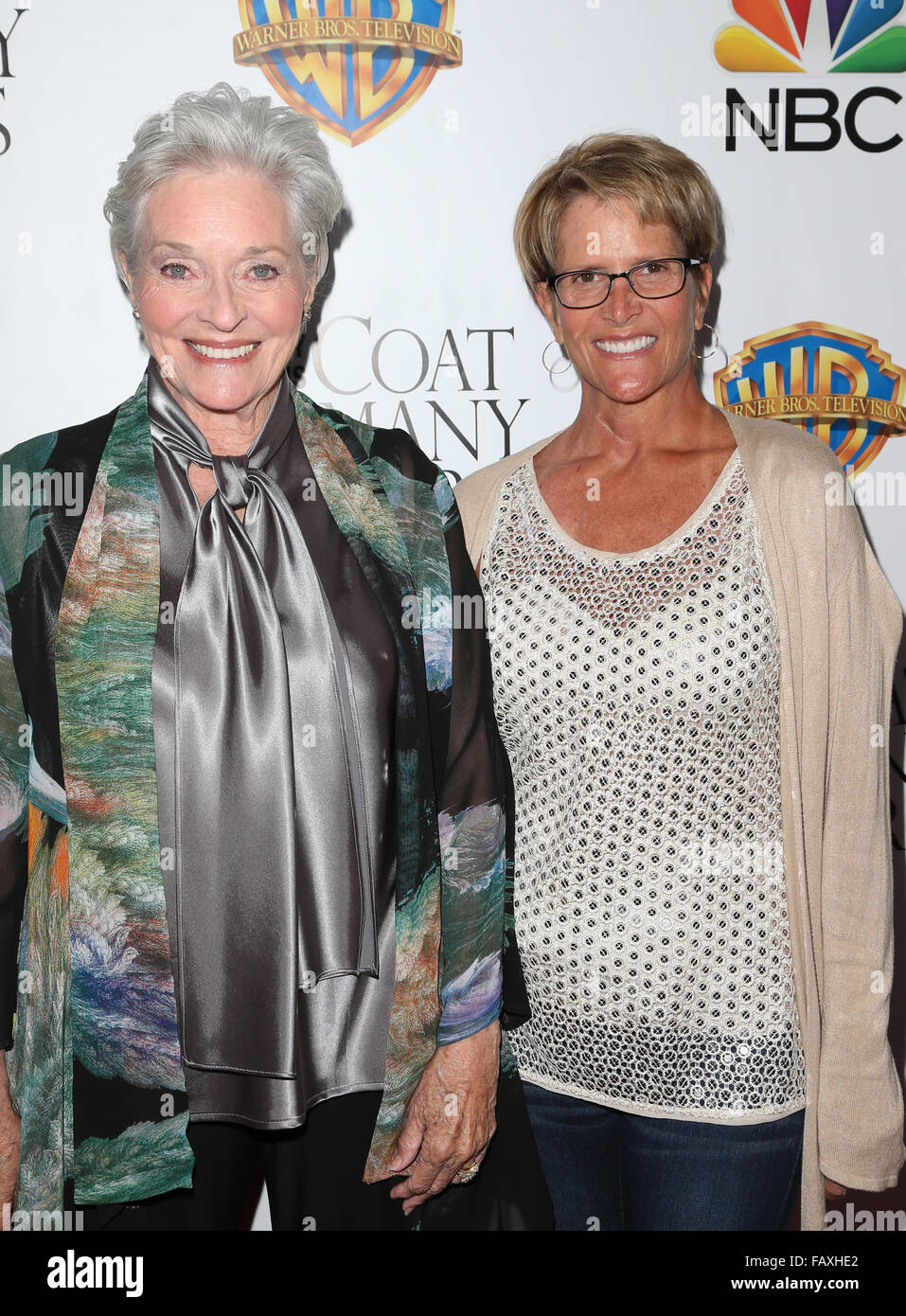 Stars and producers of “Coat of Many Colors” Featuring: Lee Meriwether ...