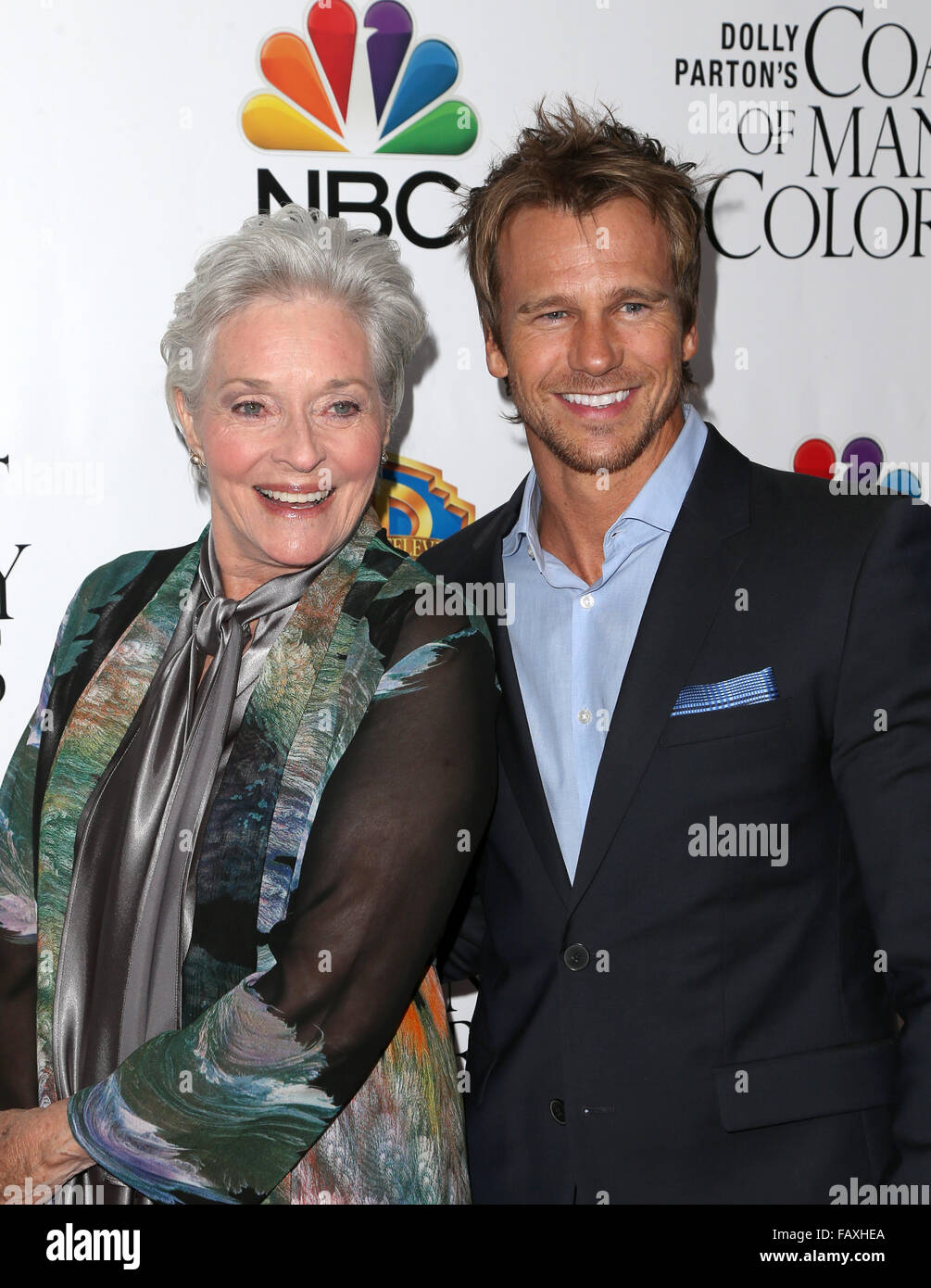 Stars and producers of “Coat of Many Colors” Featuring: Lee Meriwether ...